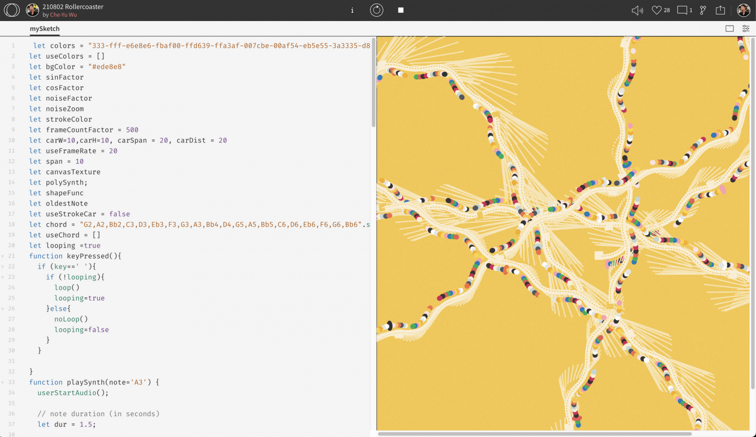 探索未知疆域，藝術家吳哲宇與麥當勞一起做「生成藝術」 動態公益桌布實驗。 | Creative Coding TW - 互動程式創作台灣站