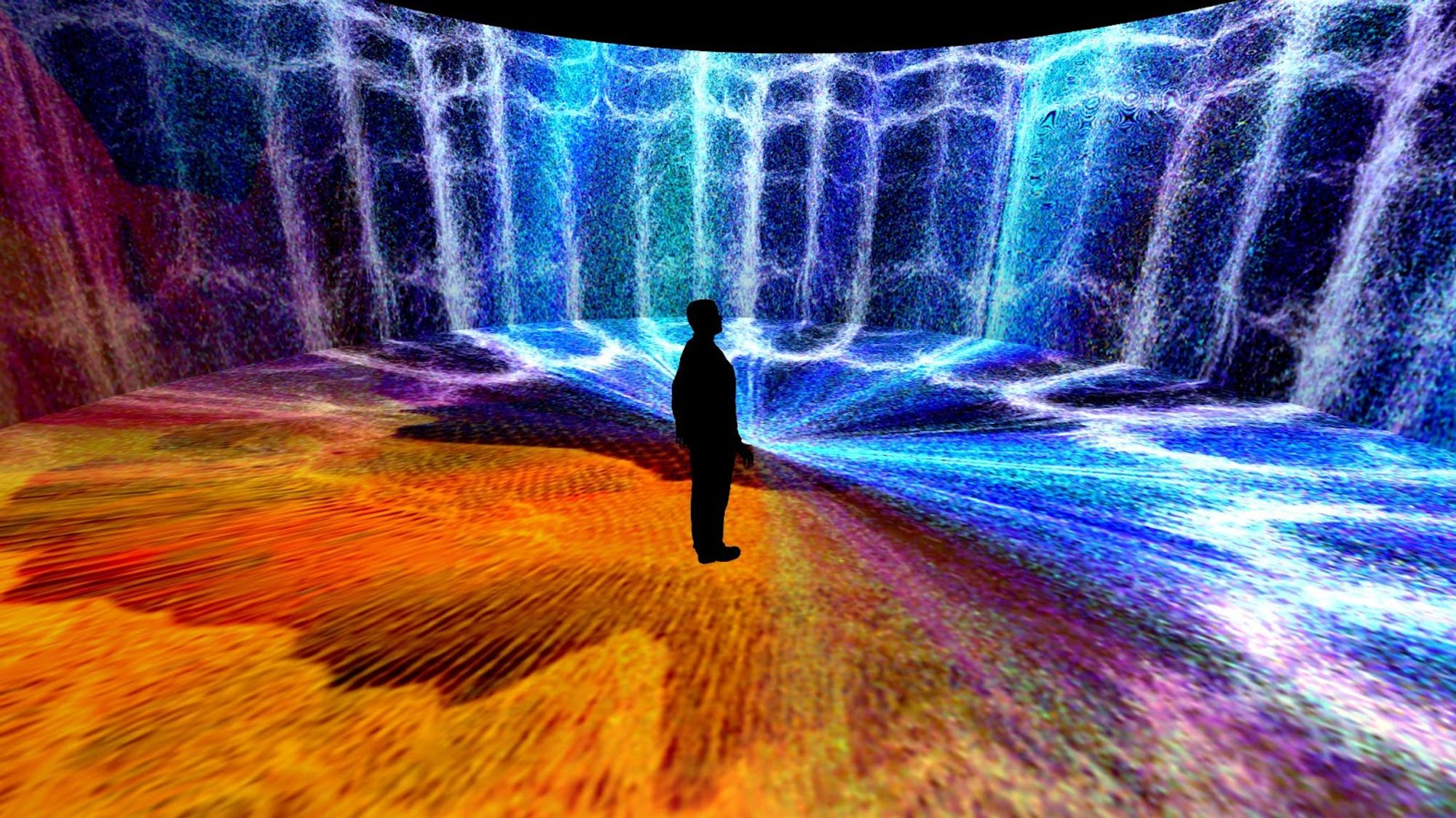 在光影藝術間竄動的科技足跡 — 2023臺灣國際光影藝術節「數據光景」 | Creative Coding TW - 互動程式創作台灣站